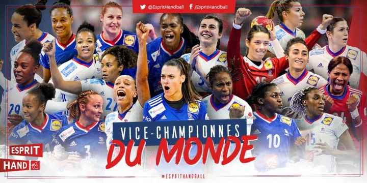 The French women’s handball team: vice-champions of the world!