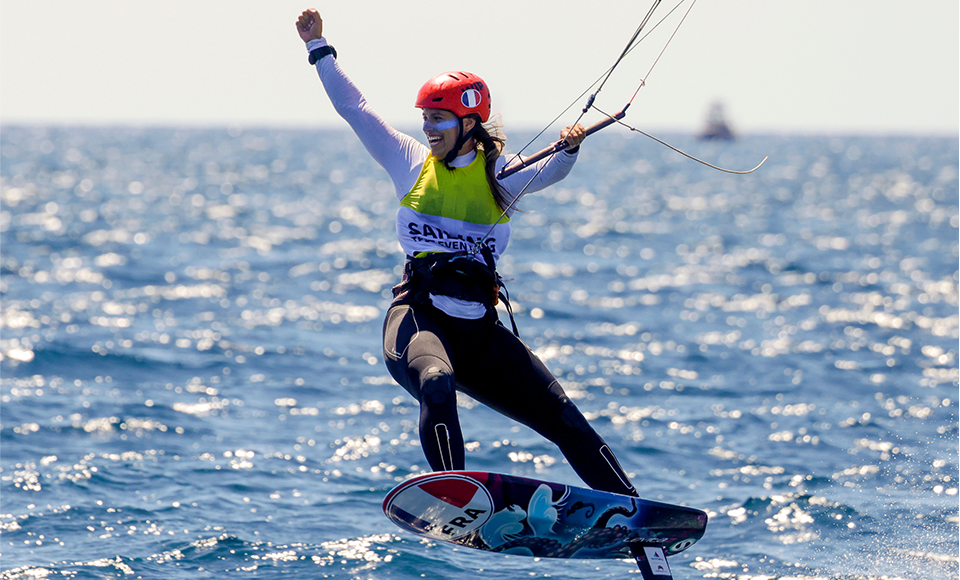 Lauriane Nolot sacrée championne du monde de kitefoil