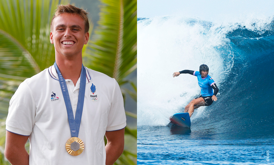 Une grande première pour le surf français