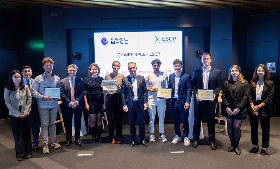 First BPCE-ESCP Chair Awards Ceremony